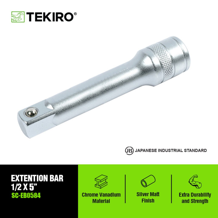 TEKIRO 1/2 INCH EXTENTION BAR 3 INCH 5 INCH 10 INCH / SAMBUNGAN SOK ...
