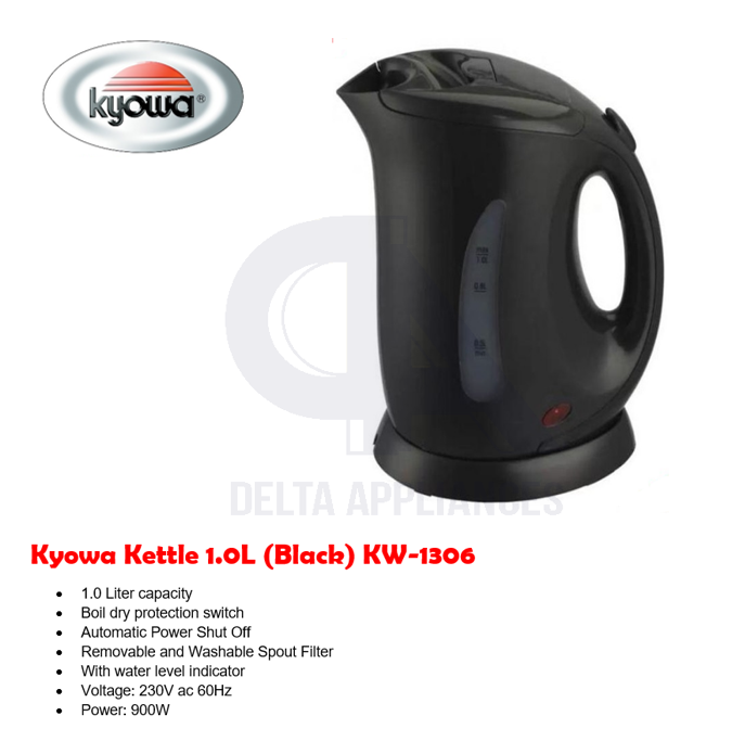 Kyowa Electric Kettle 1.0L Quick Boil Water Heater Original 1 Year ...