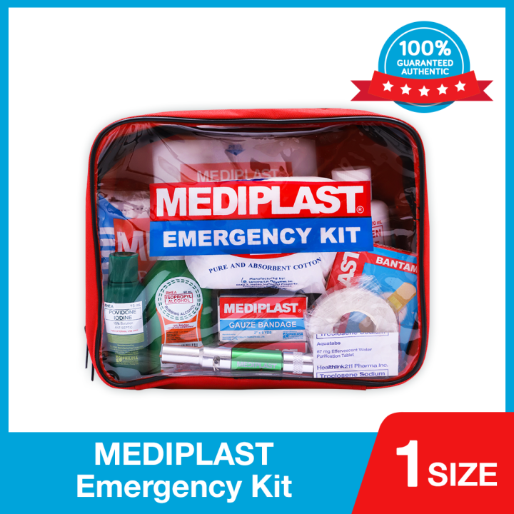 Mediplast Emergency Kit | Lazada PH
