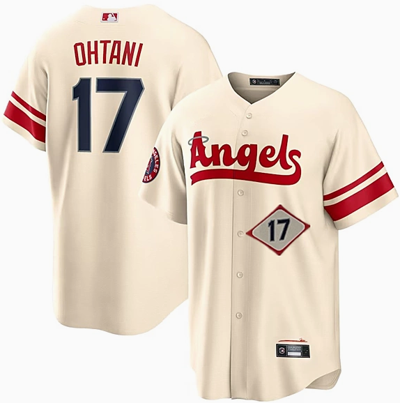 2024 New MLB jerseys Los Angeles Angels Men's and Women's jerseys # 17 ...