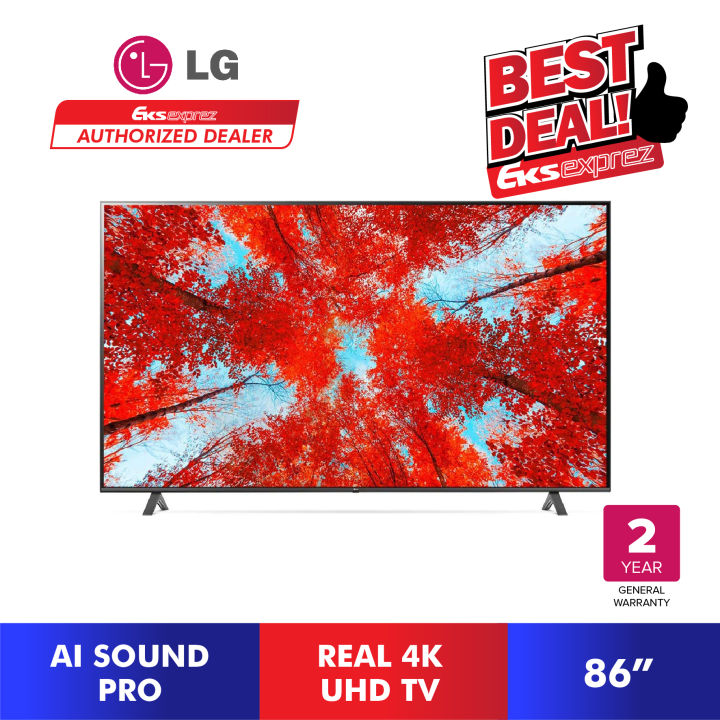 [F.ship + Bracket] LG UQ90 Series 4K Smart UHD TV (86") 86UQ9000PSD ...