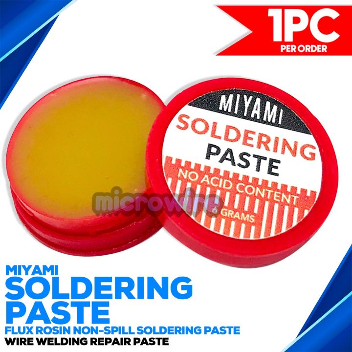Flux Rosin Non-Spill Solid Soldering paste Wire Welding Repair Paste ...