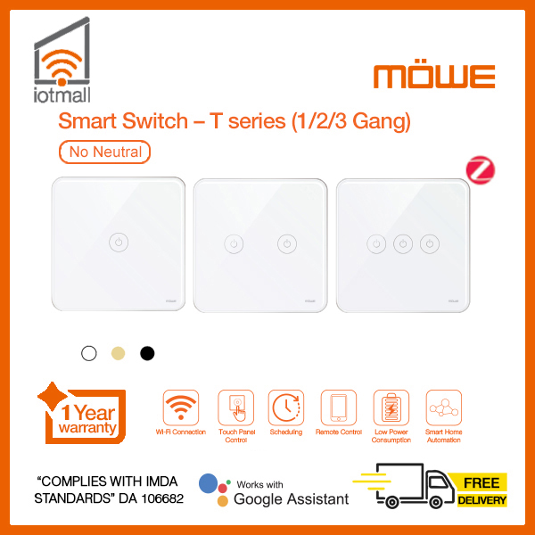 Mowe Zigbee Smart Switch T series | Lazada Singapore
