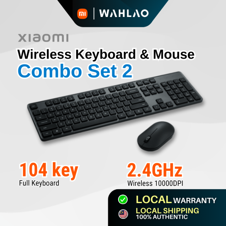 Xiaomi Mi Wireless Keyboard & Mouse Combo Set Version 3 | Lazada