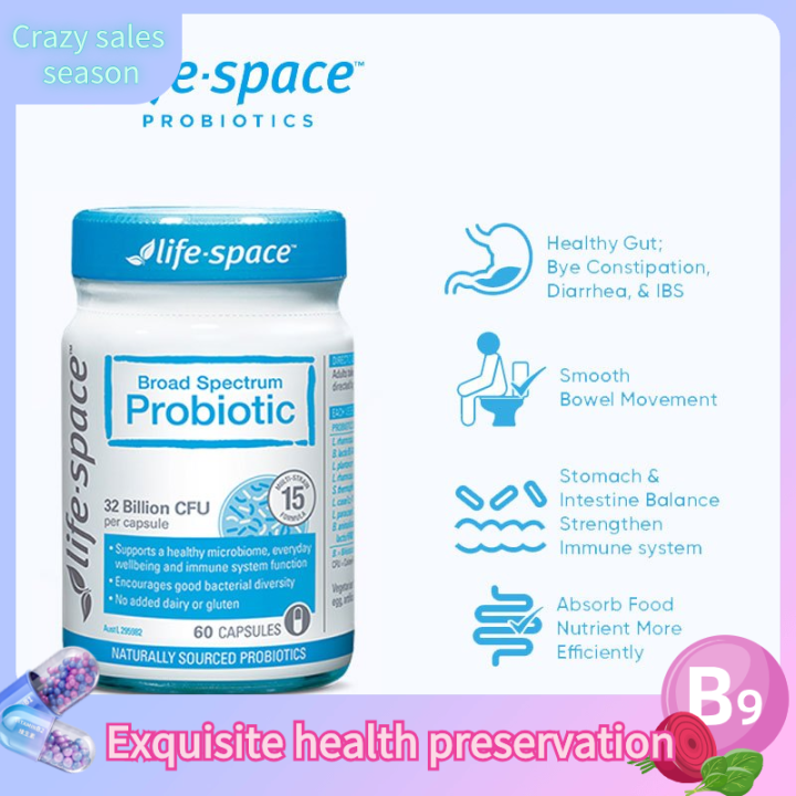 Life Space Adult Broad Spectrum Probiotic 15in1 probiotic 60/30CAPS ...