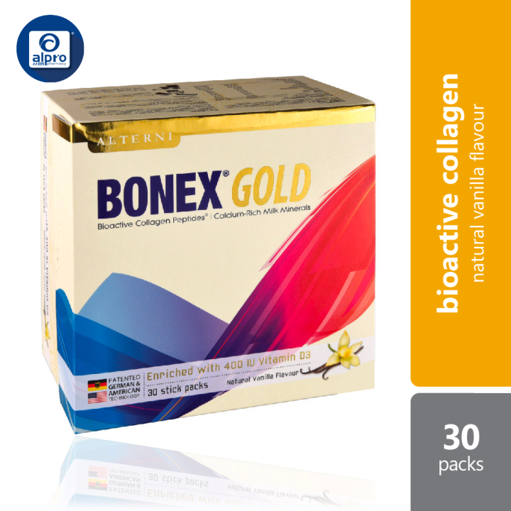 Bonex Gold Vanilla 30s | Joint Health | Lazada