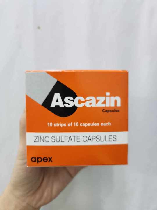 Apex Ascazin Zinc Sulphate Capsules 10STP/BOX | Lazada