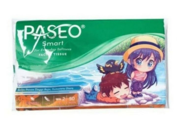 Tissue Paseo Smart Travel Pack 50 lembar 2ply / Tisu Paseo Travel Pack ...