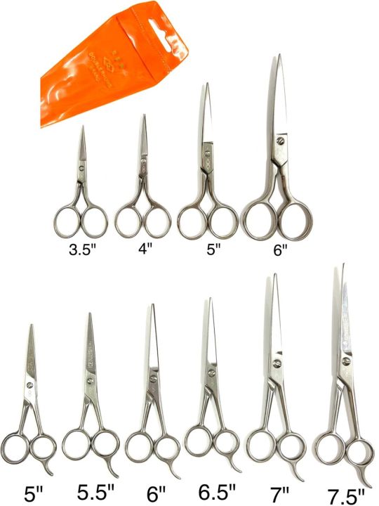 Hair Cut Scissors &Thinning Scissor Barber Scissors Stainless Steel ...