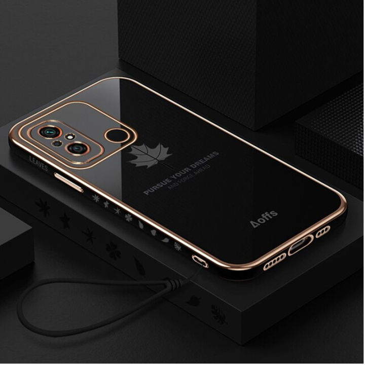 Promo Case Redmi 12C Terbaru Casing Elektro Plating Maple Softcase ...
