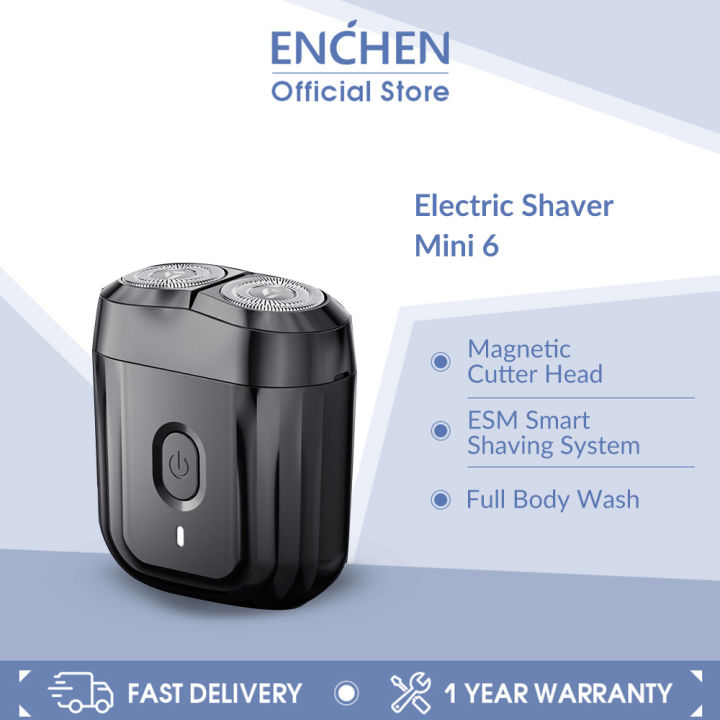 Enchen Mini 6 Electric Shaver 2 Floating Head Portable Shaver Machine ...