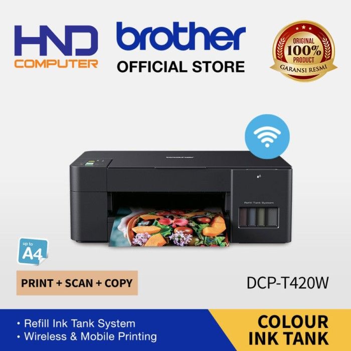 Printer Brother DCP-T420W | Lazada Indonesia