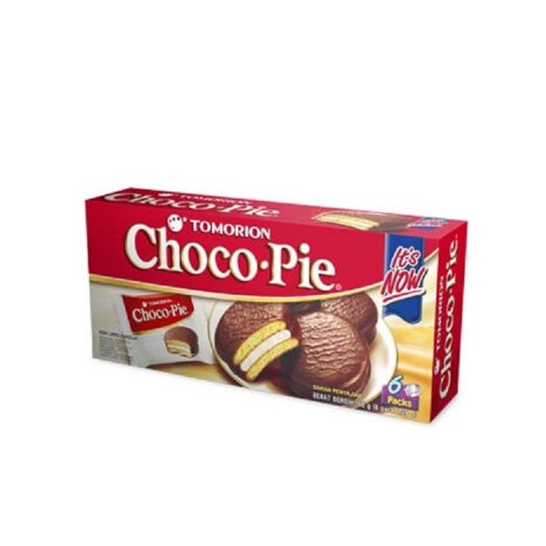 DELFI ORION CHOCO PIE ORIGINAL 180 GRAM 1 BOX ISI 16 / COKLAT BISKUIT ...