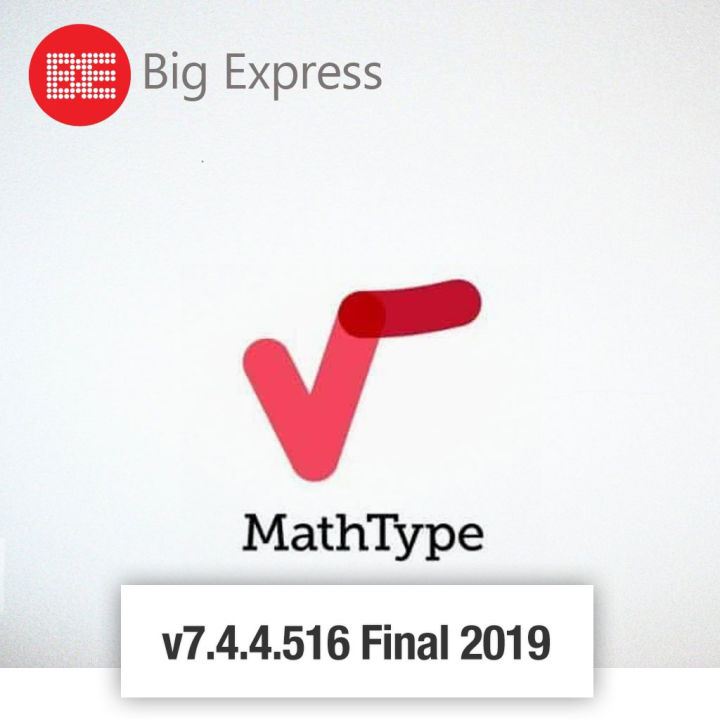 MathType v7.4.4.516 Final 2019 - Big Express | Lazada