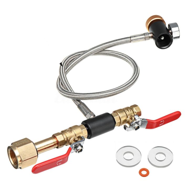G1/2 CO2 Cylinder Refill Adapter Hose, CO2 Refill Station Connector Kit ...
