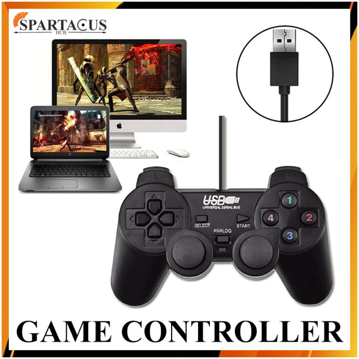 USB 2.0 Gamepad Game Controller Joypad Joystick for Computer Laptop T ...