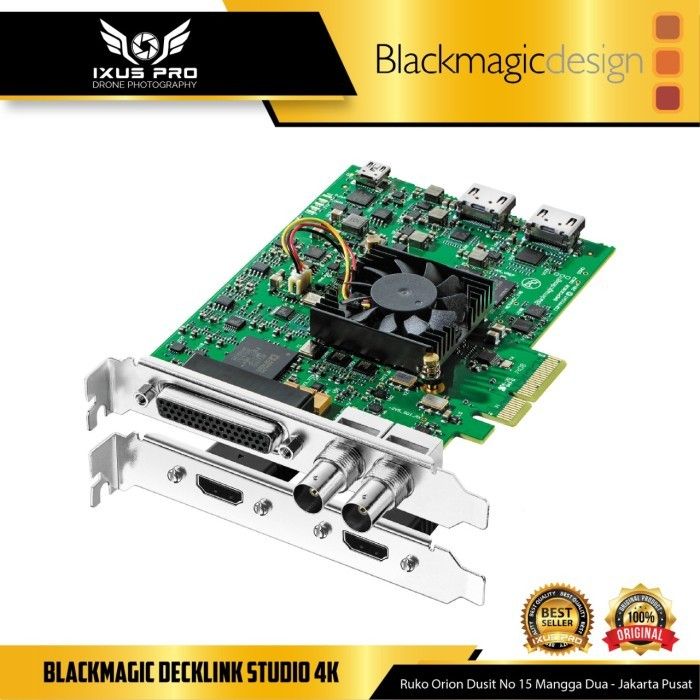 Blackmagic Design DeckLink Studio 4K Capture & Playback Card | Lazada ...