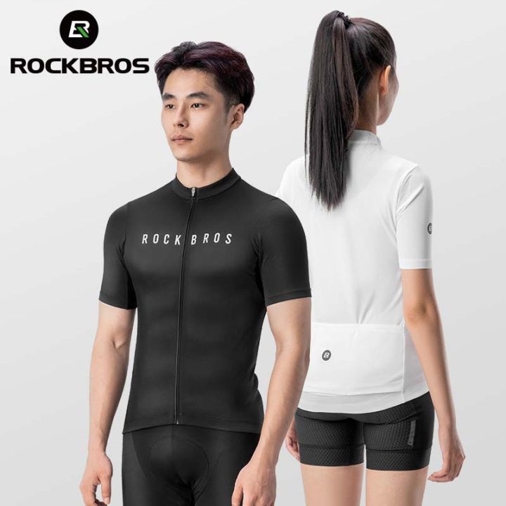 Rockbros Áo đi xe đạp đàn hồi và thoáng khí tay ngắn áo sơ mi nhiều cao-độ sáng đầu xe đạp túi ...