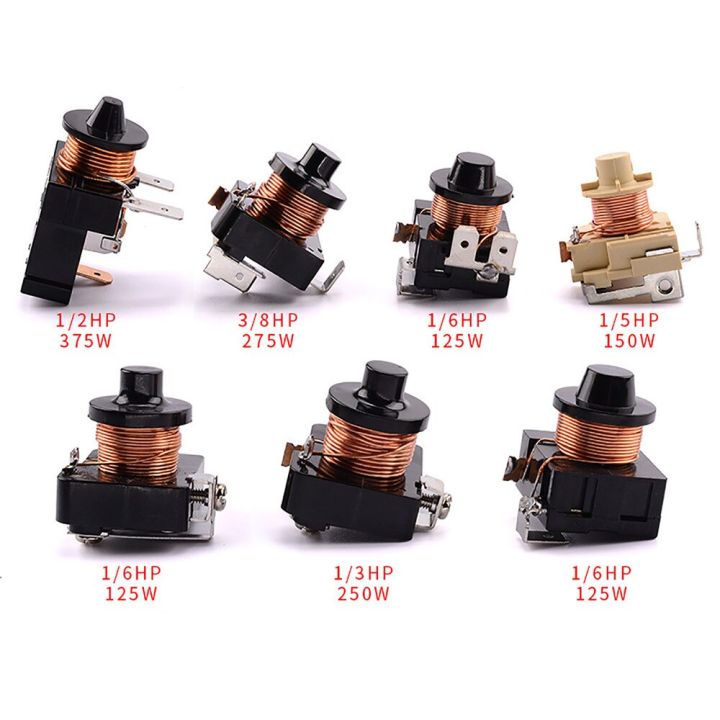 Universal Refrigerator Heavy Hammer Starter 1/2 1/3 1/4 1/5 1/6HP 125W ...