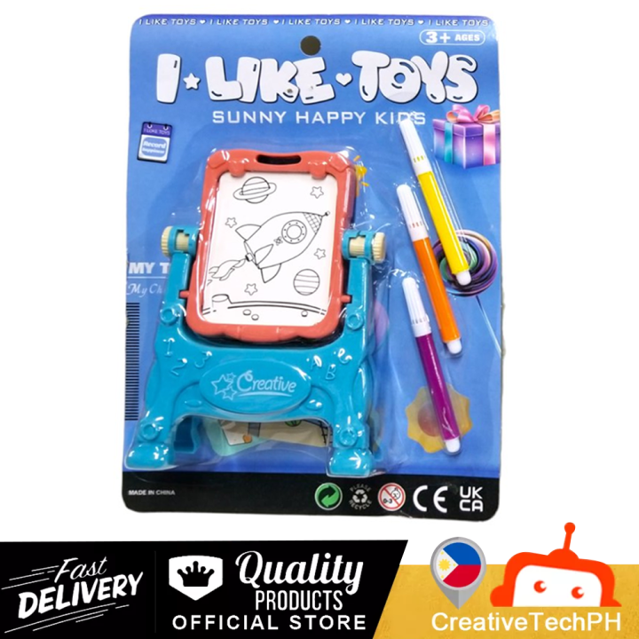 Drawing Coloring Set Toys for Kids (Maurice) Brown Blue | Lazada PH