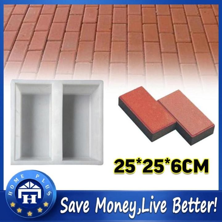 【Local delivery】 4 Holes/Bread 25*25*6CM Plastic Path Floor Maker Mold ...