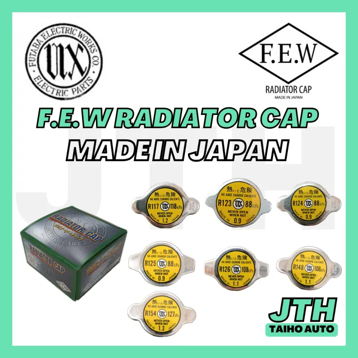 TAIHOAUTO FUTABA FEW Engine Coolant Radiator Cap R117 R123 R124 R125 ...