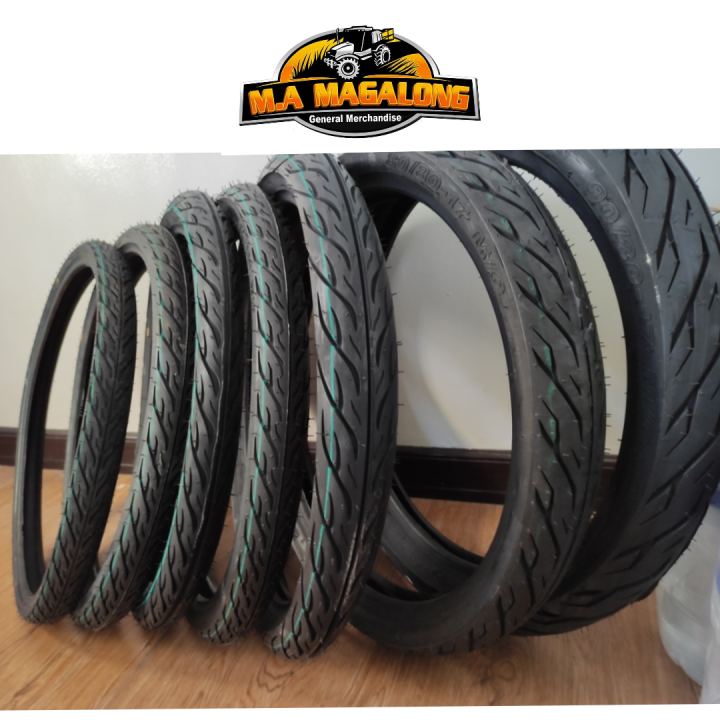 RUDDER MOTORCYCLE TIRE 60/80-17 TUBETYPE | Lazada PH