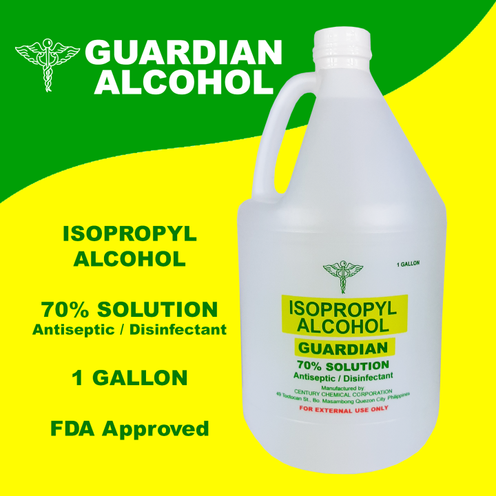 Guardian Isopropyl Alcohol 1 Gallon 70% Solution Authentic | Lazada PH