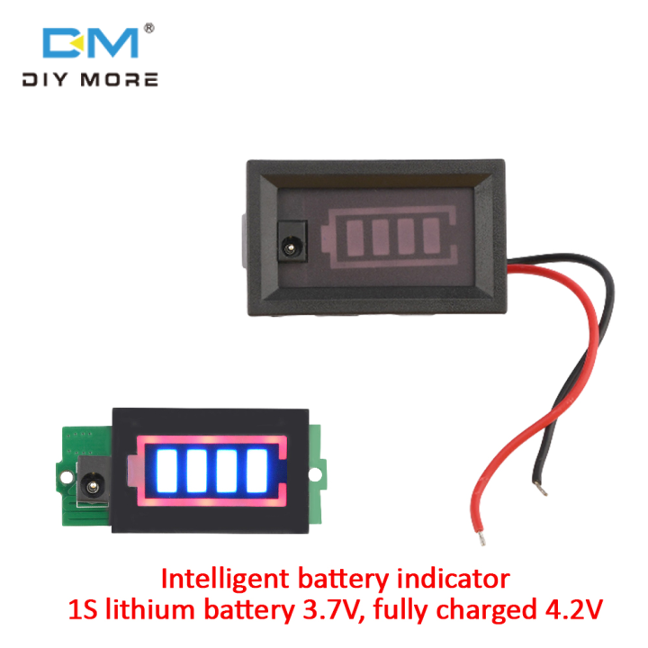 diymore Lithium Battery Level Indicator Capacity Module Ni-MH 11.1V 12V ...