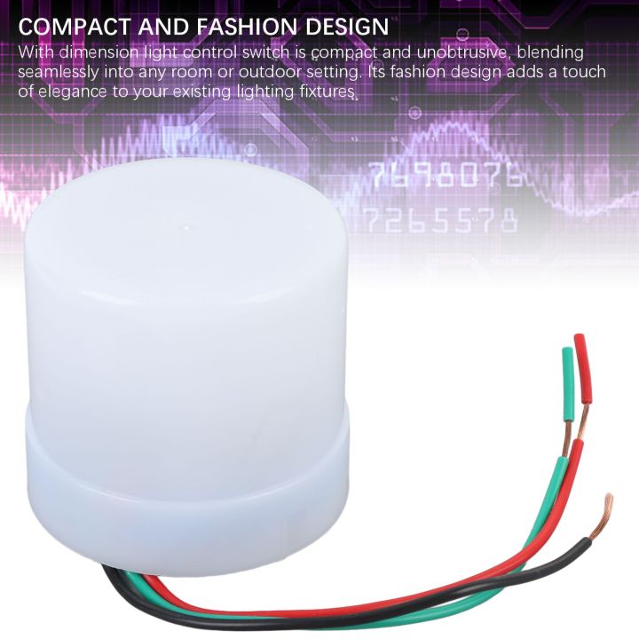 Fafeicy Light Control Sensor Phototube Cell Sensors Outdoor Conduit ...
