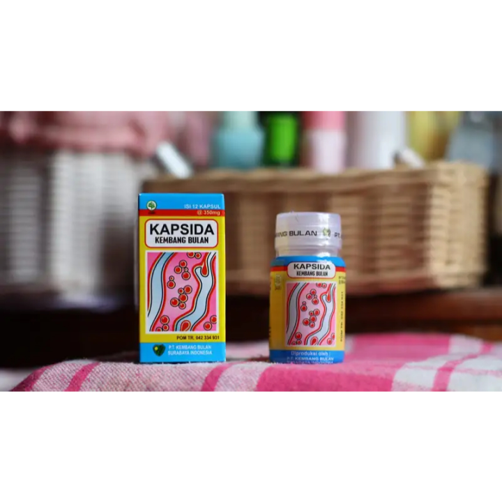 Kapsida Kembang Bulan 12 Kapsul / Capsules Atasi Jangkitan Gatal - Gatal Jerawat Flek Hitam | Lazada