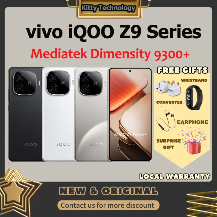 VIVO iQOO Z9 Turbo+/ iQOO Z9 Turbo / IQOO Z9/iQOO Z9x Gaming Phone/Snapdragon 8s Gen 3/ 6000mAh ...