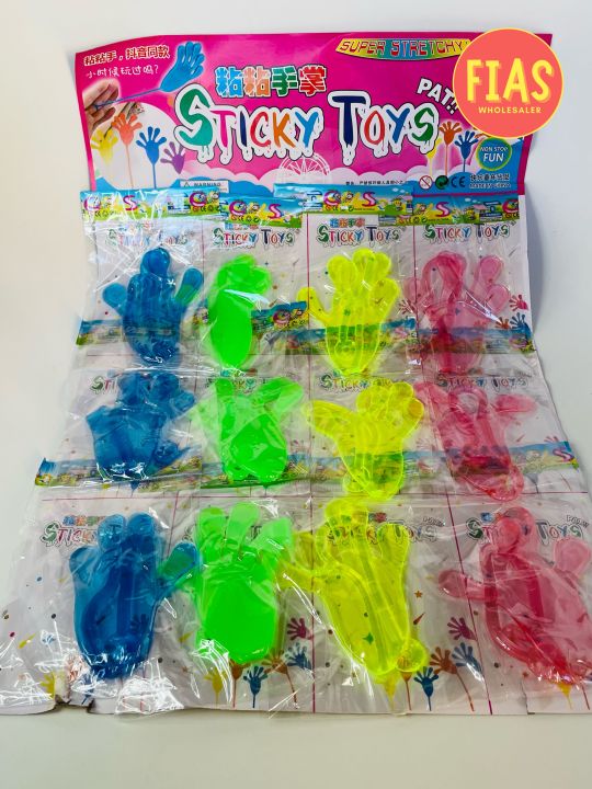 20 Pieces Sticky Hand Toy / Sticky Kamay | Lazada PH