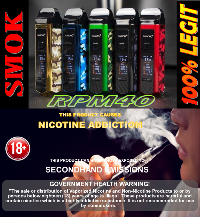 SMOK RPM 40 Pod Mod Kit | Lazada PH