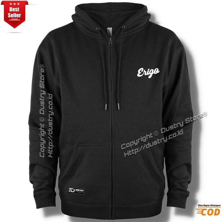 Sweater Hoodie Pria Distro Brand Unisex Cewek Cowok Keren Bahan Tebal ...
