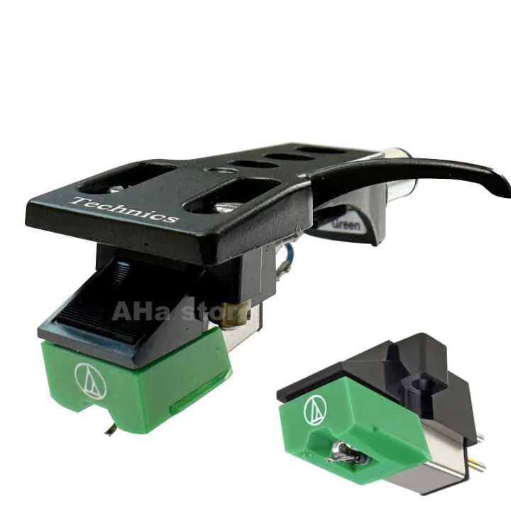 AT-95E AT95E Moving Magnetic Cartridge Stylus Technics Headshell Holder ...