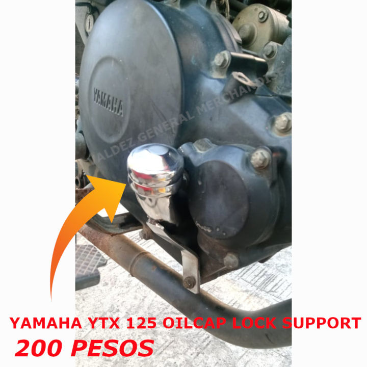 Yamaha YTX 125 Stainless Oil Cap Lock Support, YTX 125 | Lazada PH