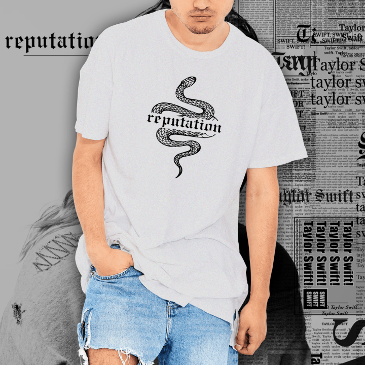 TAYLOR SWIFT SHIRT REPUTATION INSPIRED SHIRT TSHIRT ROUNDNECK UNISEX ...