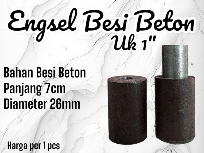 Engsel beton engsel besi engsel BUBUT 1 INCH / ENGSEL BUBUT / ENGSEL ...