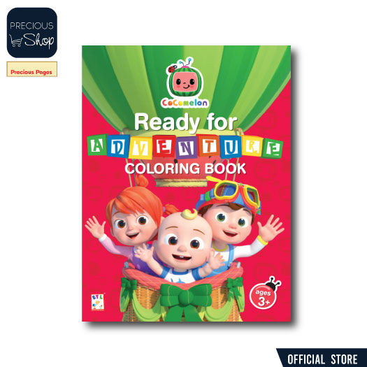 Cocomelon - Ready For Adventure Coloring Book Ages 3+ | Lazada PH