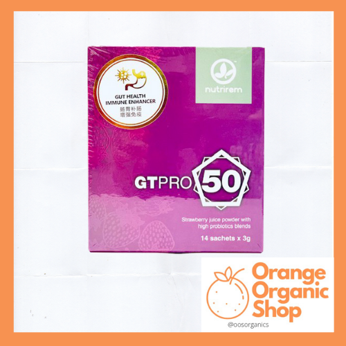 NUTRIREM GT PRO 50 (GUT HEALTH & IMMUNITY) 肠胃＆免疫 (14 SACHETS X 3G) | Lazada