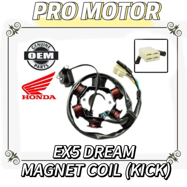 HONDA EX5 DREAM MAGNET COIL FUEL COIL KICK START OEM MALAYSIA | Lazada