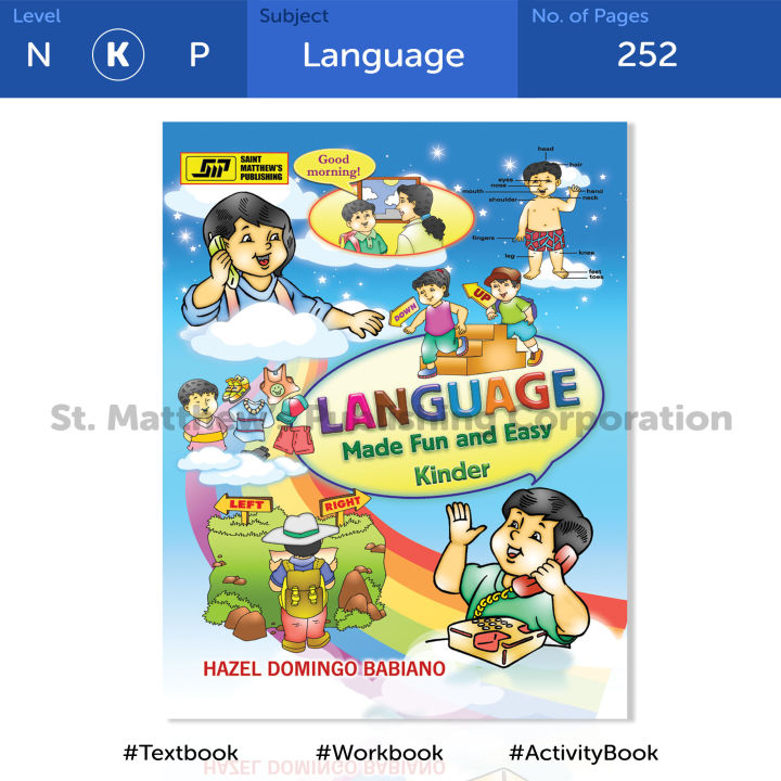 Language Made Fun and Easy Kinder [Educational; Textbook; Children ...