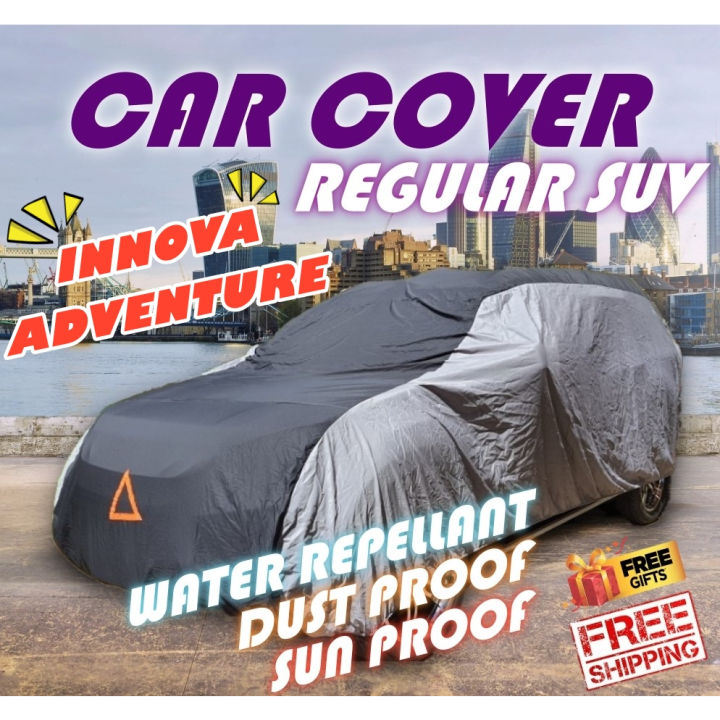 CAR COVER SUV ITEM(INNOVA,ADVENTURE,XPANDER)WATER REPELLANT | Lazada PH