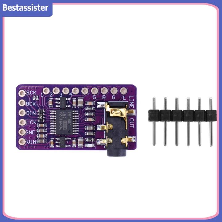 GY-PCM5102 I2S Player Module Lossless Digital Audio DAC Decoder Module for Raspberry Pi PHAT ...