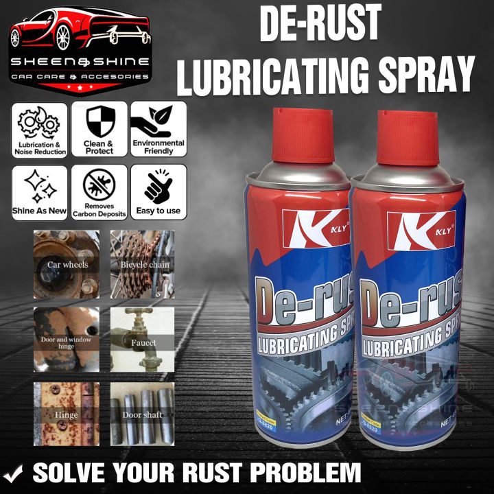 KLY DE-RUST LUBRICATING SPRAY 450ml | Lazada PH