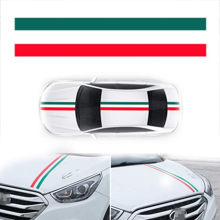 Three-Color Italian Italy Flag Sticker Strip Decal Badge Bright Color ...