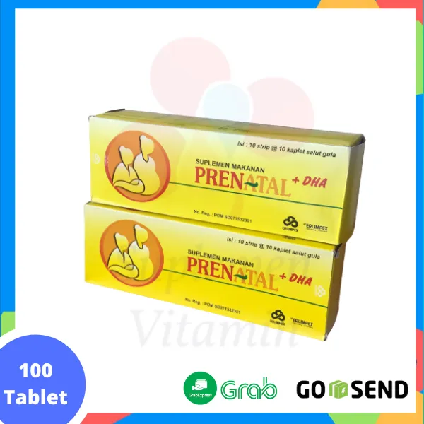 Prenatal DHA Box Original - 100 Tablet | Lazada Indonesia
