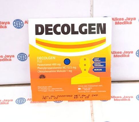Decolgen Tablet - obat flu pilek | Lazada Indonesia