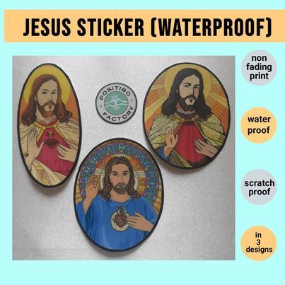 Jesus Waterproof Sticker in 3 Designs | Lazada PH